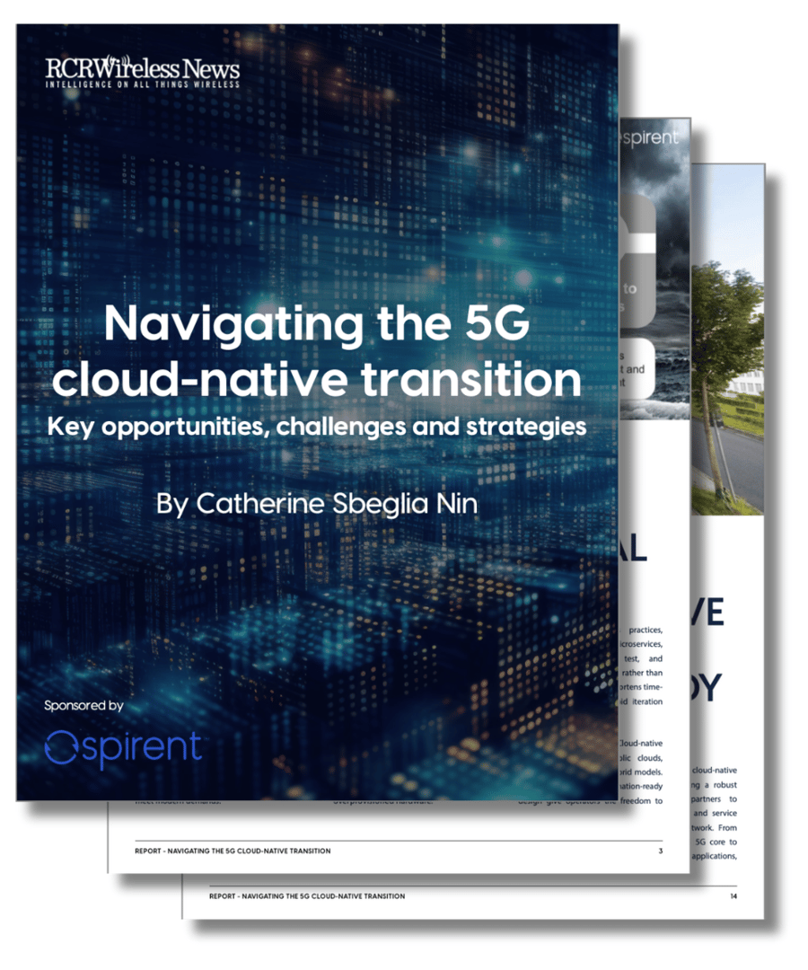 Editorial Report: Navigating the 5G cloud-native transition
